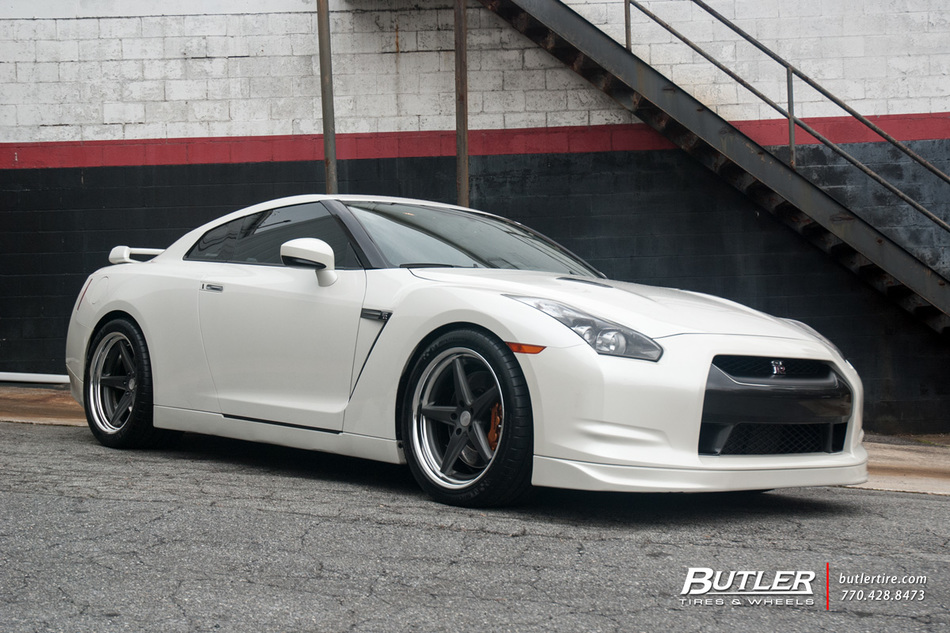 Nissan GTR with 20in Vossen VWS3 Wheels exclusively from Butler Tires ...