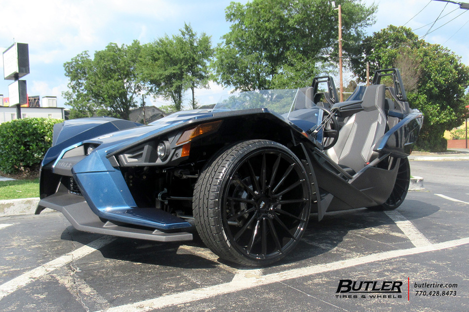 Polaris Slingshot with 22in Savini BM16 Wheels exclusively from Butler ...
