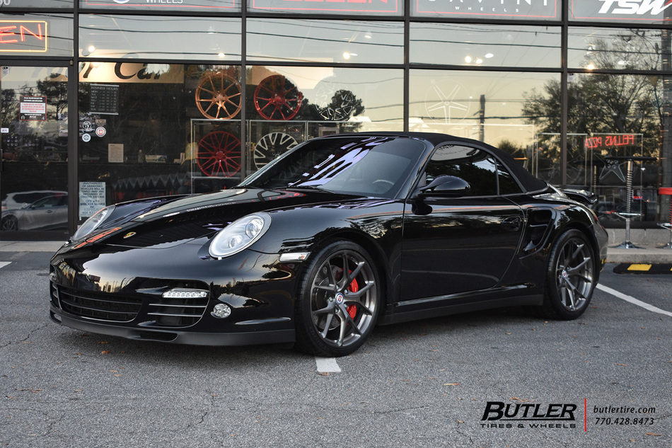 Porsche 911 with 19in HRE P101 Wheels exclusively from Butler Tires and ...