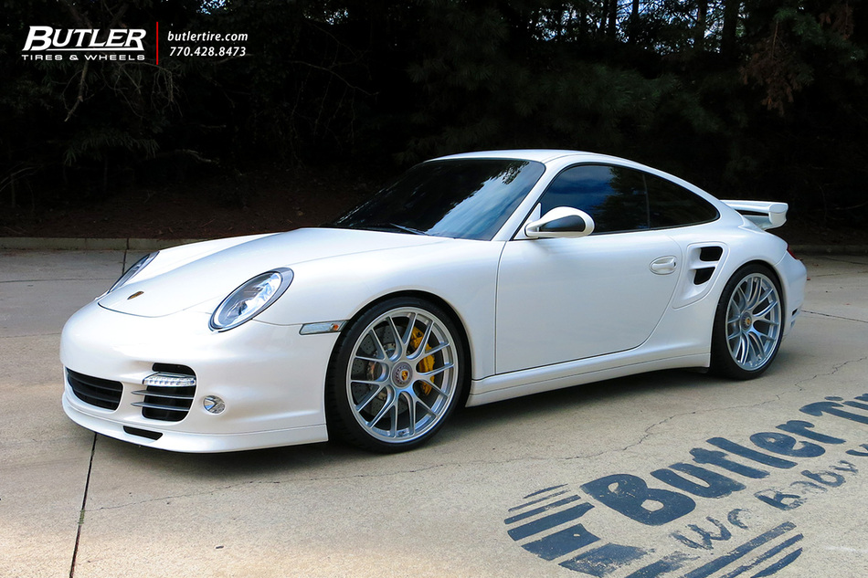 Porsche 911 with 20in BBS RE-MTSP Wheels exclusively from Butler Tires ...