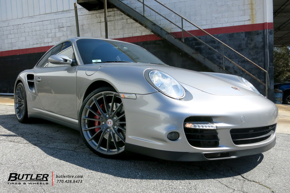 Porsche 911 with 20in HRE P103 Wheels exclusively from Butler Tires and ...