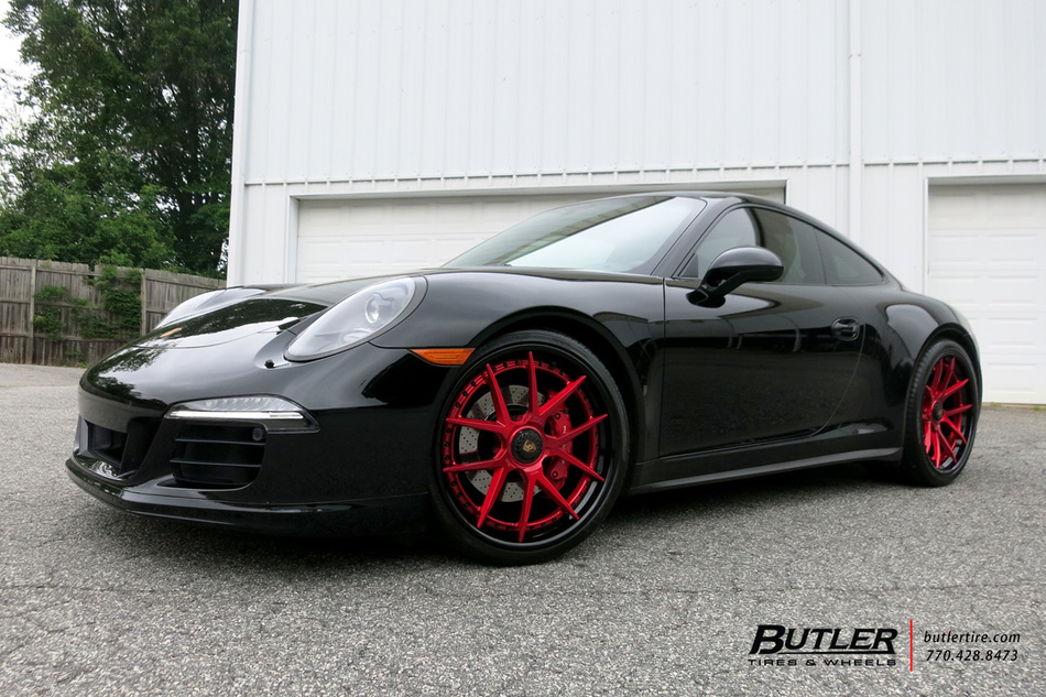 Porsche 991 - 911 Carrera GTS with 21in Savini BM14-L Wheels ...