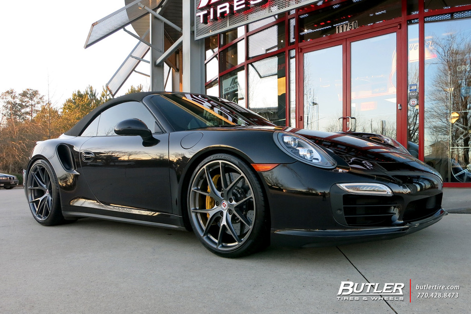 Porsche 991 - 911 Turbo S with 21in HRE P101 Wheels exclusively from ...