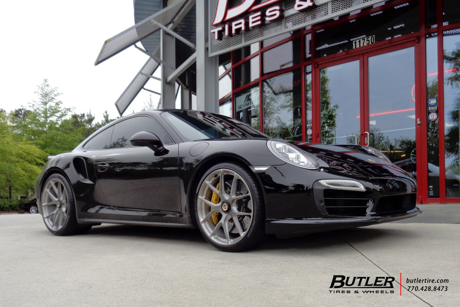 Porsche 911 with 21in HRE P101 Wheels exclusively from Butler Tires and ...