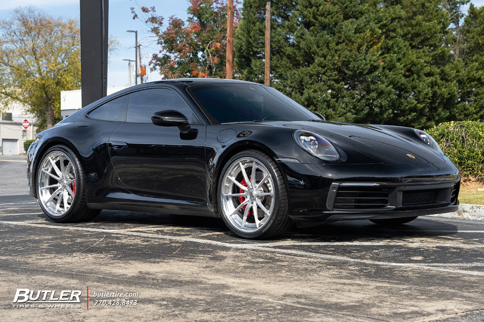 Porsche 992 - 911 Carrera S with 22in 1886 Forged G010 Wheels ...