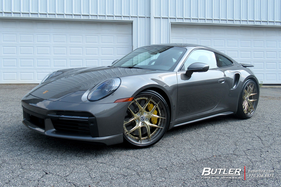 Porsche 992 - 911 Turbo S with 22in HRE S101 Wheels exclusively from ...