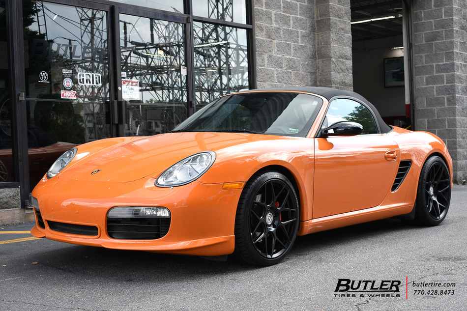 Porsche Boxster with 19in HRE FF01 Wheels exclusively from Butler Tires ...