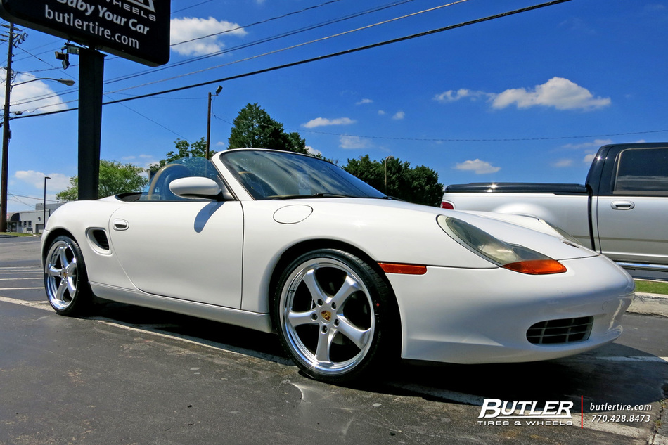 Porsche Boxster with 19in Victor Turismo Wheels exclusively from Butler ...