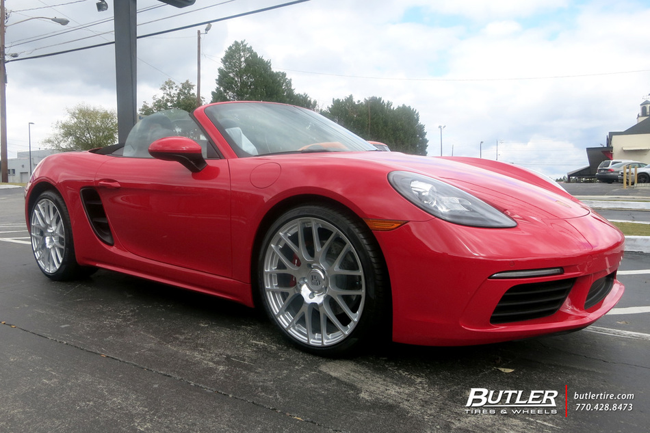 Porsche Boxster with 20in Victor Innsbruck Wheels exclusively from ...