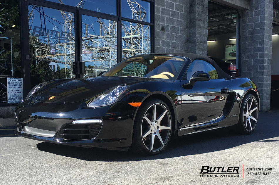 Porsche Boxster with 20in Vossen CV7 Wheels exclusively from Butler ...