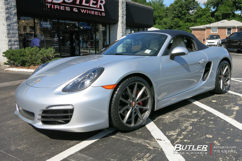 Porsche Boxster with 21in Vossen VFS1 Wheels exclusively from Butler ...