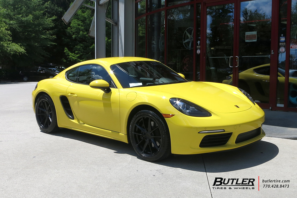 Porsche Cayman with 19in Victor Zuffen Wheels exclusively from Butler ...