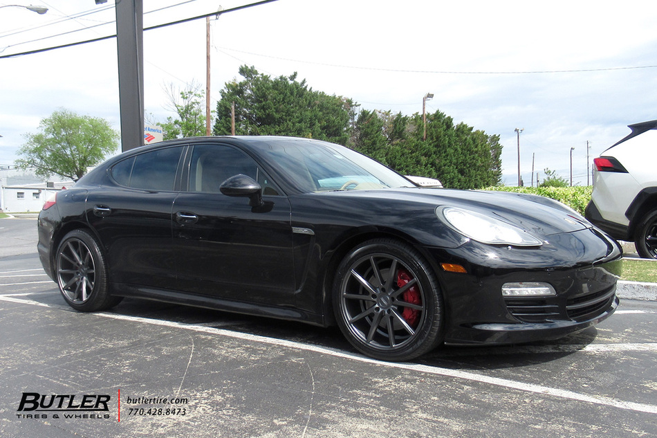 Porsche Panamera with 20in Vossen VFS1 Wheels exclusively from Butler ...