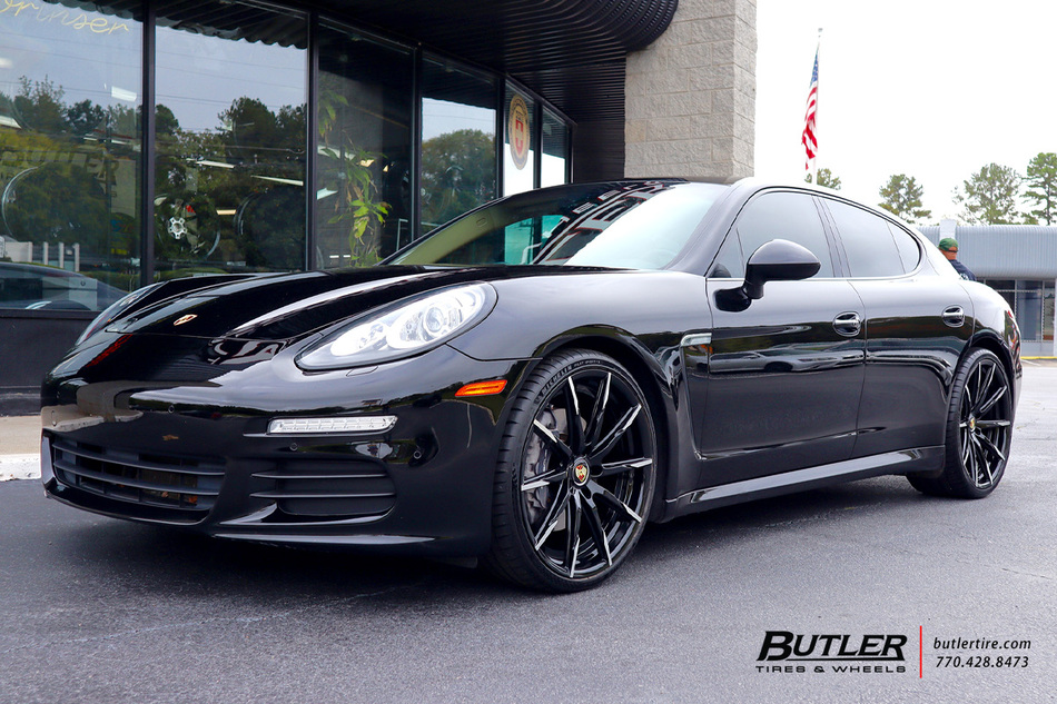 Porsche Panamera with 22in Lexani CSS15 Wheels exclusively from Butler ...