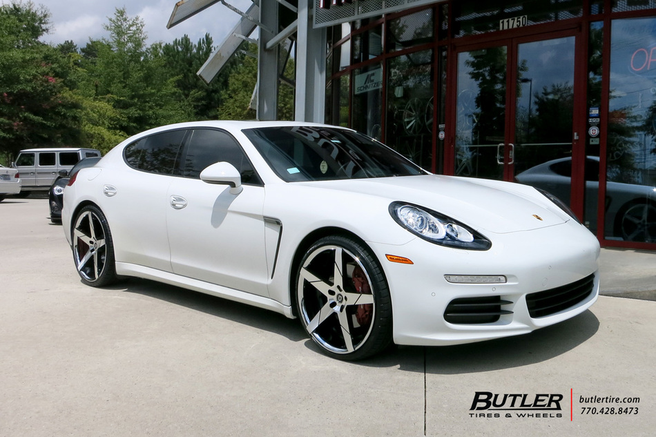 Porsche Panamera with 22in Lexani Invictus Wheels exclusively from ...