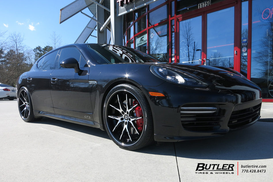 Porsche Panamera with 22in Lexani R-Twelve Wheels exclusively from ...