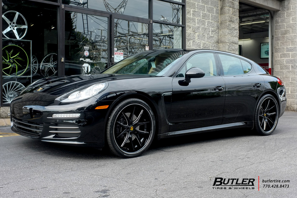 Porsche Panamera with 22in Lexani R-Twelve Wheels exclusively from ...