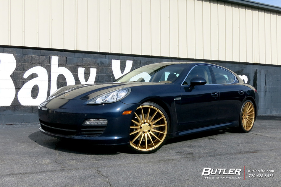 Porsche Panamera with 22in Niche Form Wheels exclusively from Butler ...