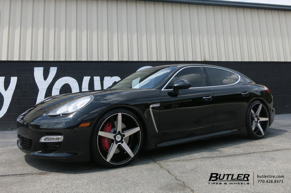 Porsche Panamera with 22in Savini BM11 Wheels exclusively from Butler ...
