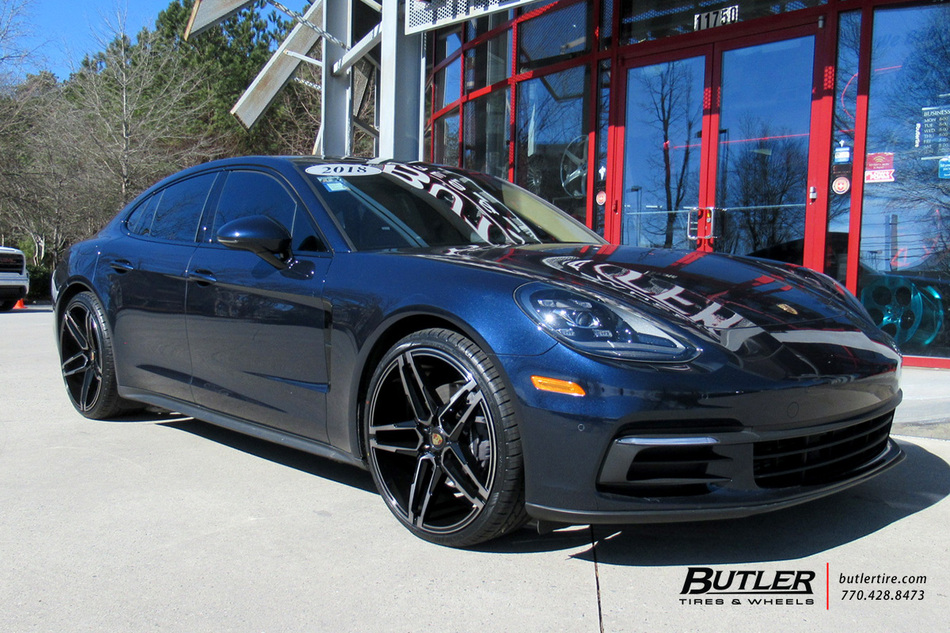 Porsche Panamera with 22in Savini BM17 Wheels exclusively from Butler ...