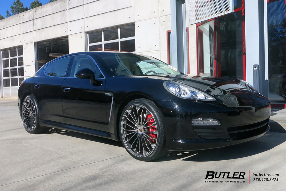 Porsche Panamera with 22in Victor Wurttemburg Wheels exclusively from ...