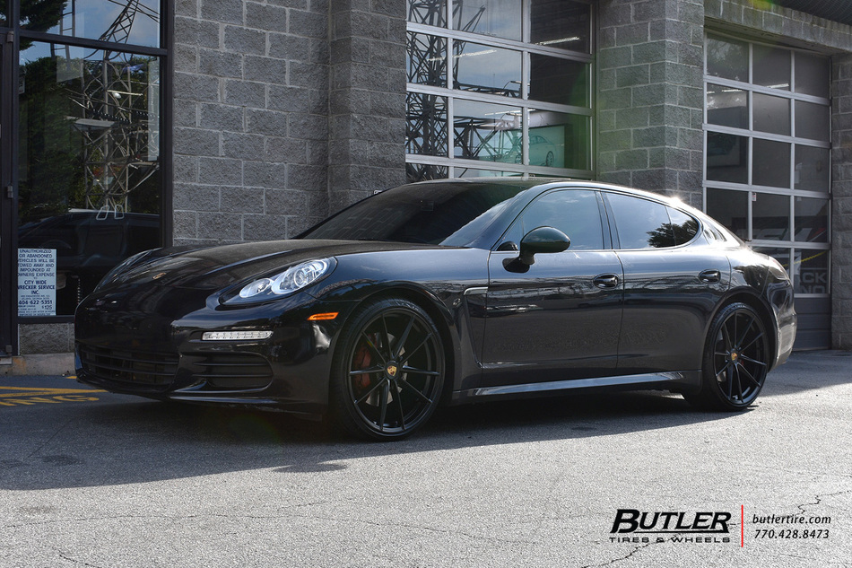 Porsche Panamera with 22in Victor Zuffen Wheels exclusively from Butler ...