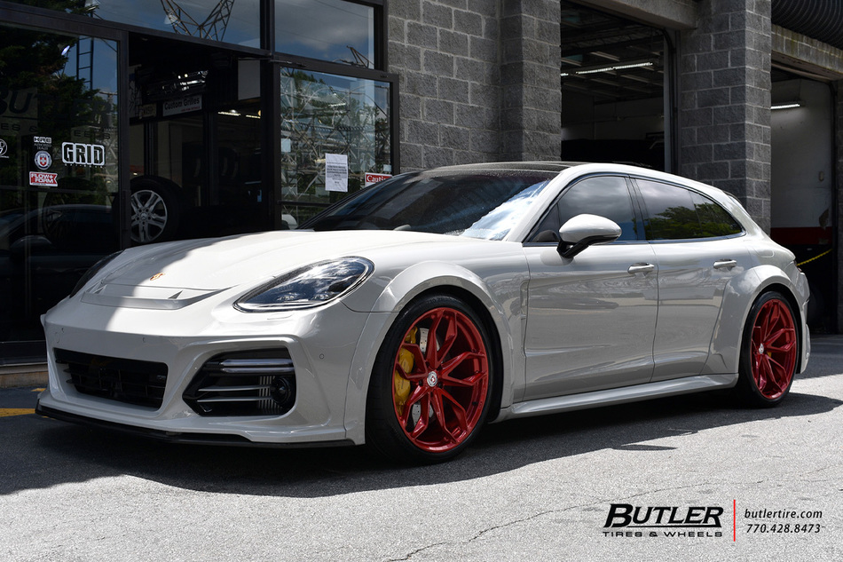 Porsche Panamera GT with 22in HRE P201 Wheels exclusively from Butler ...