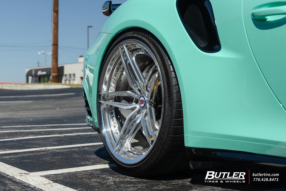 Porsche 911 with HRES107 Wheels exclusively from Butler Tires and ...