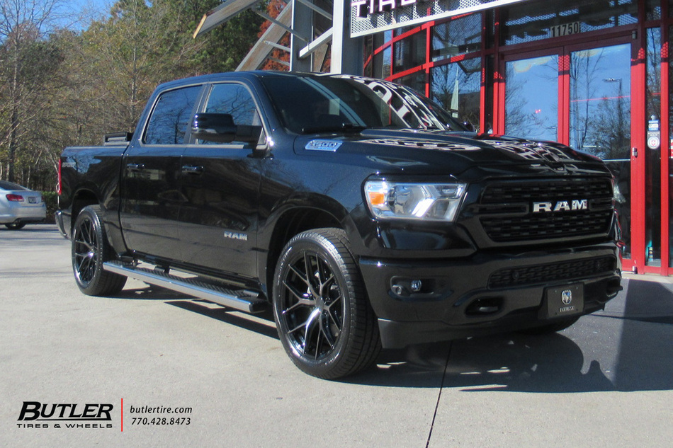 Ram 1500 with 22in Vossen HF6-4 exclusively from Butler Tires and ...