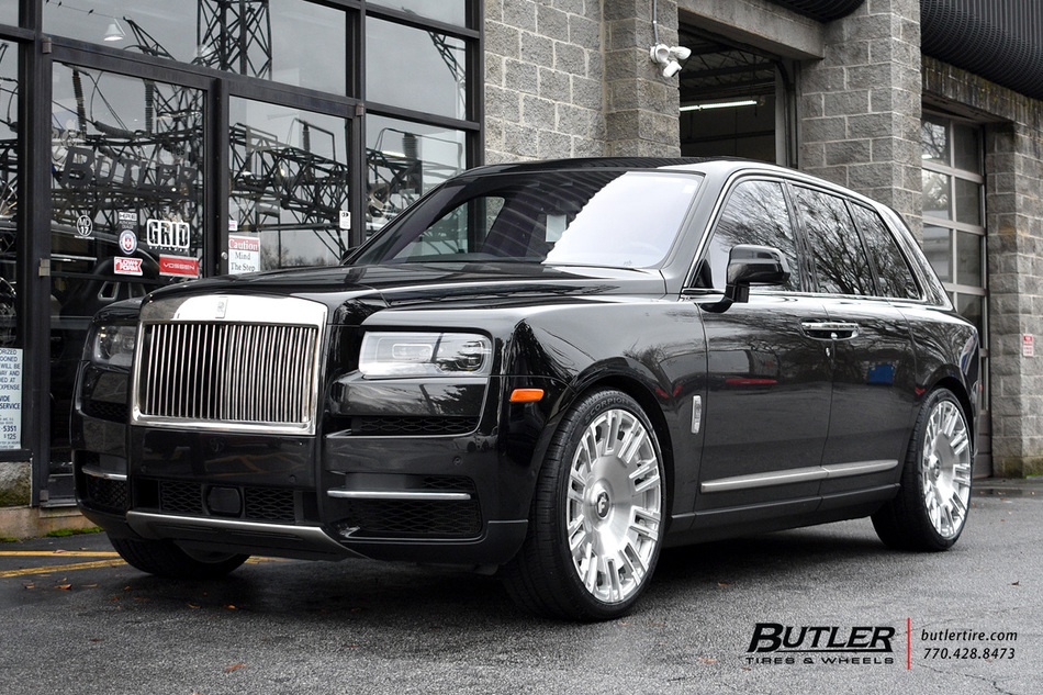Rolls Royce Cullinan with 24in Forgiato Licenziato-M Wheels exclusively ...