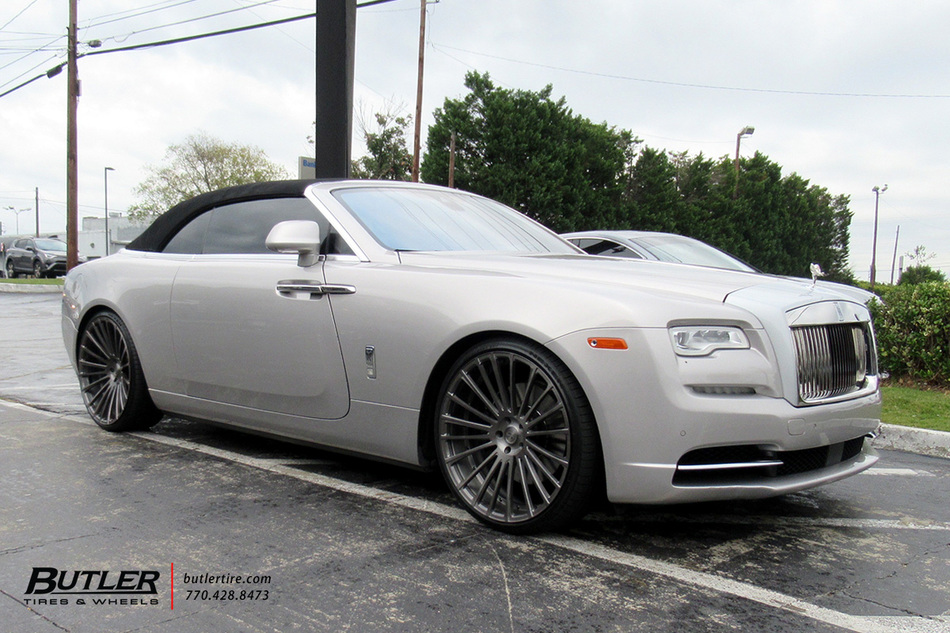 Rolls Royce Dawn with 24in Savini SV61d Wheels exclusively from Butler ...