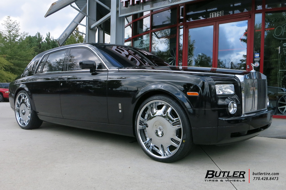 Rolls Royce Phantom with 26in Lexani Radiant Wheels exclusively from ...