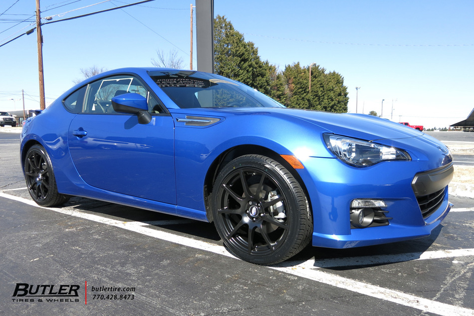 Subaru BRZ with 18in TSW Interlagos Wheels exclusively from Butler ...