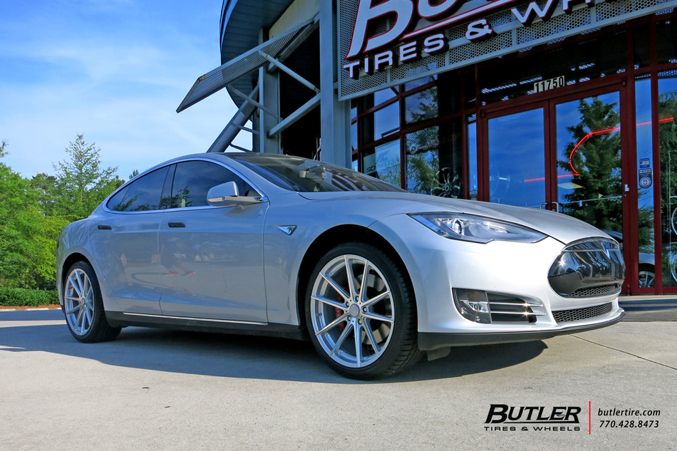 Tesla Model S with 20in TSW Bathurst Wheels exclusively from Butler ...