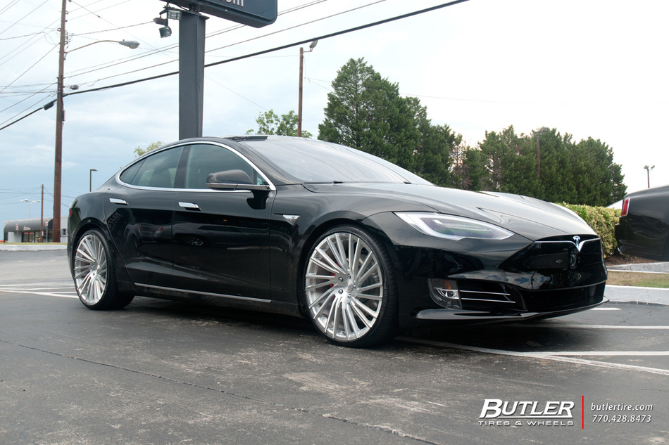 Tesla Model S with 22in Lexani M119 Wheels exclusively from Butler ...