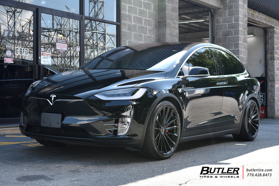 Tesla Model X with 22in Ohm Pronton Wheels exclusively from Butler ...