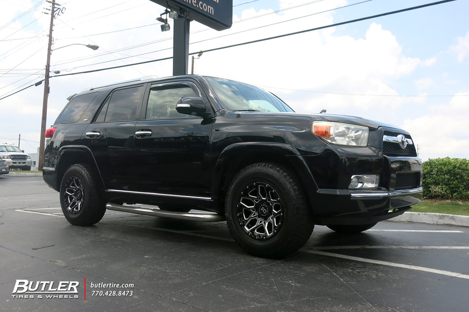 Toyota 4Runner with 17in Black Rhino Shrapnel Wheels exclusively from ...
