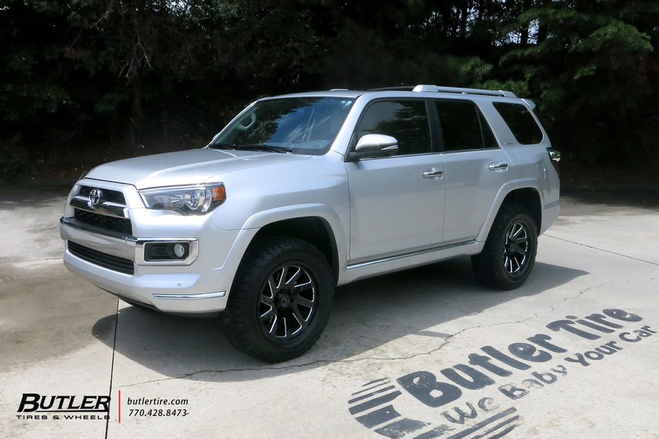 Toyota 4runner Black Rims