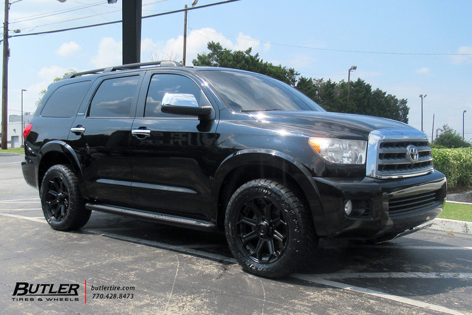 Toyota Sequoia with 20in Fuel Siege Wheels exclusively from Butler ...