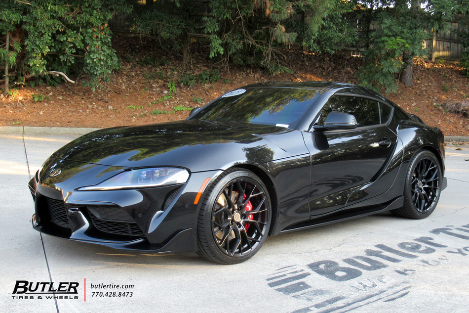 Toyota Supra with 20in Brixton RF10 Wheels exclusively from Butler ...