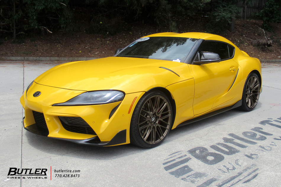 Toyota Supra with 20in Savini BM13 Wheels exclusively from Butler Tires ...