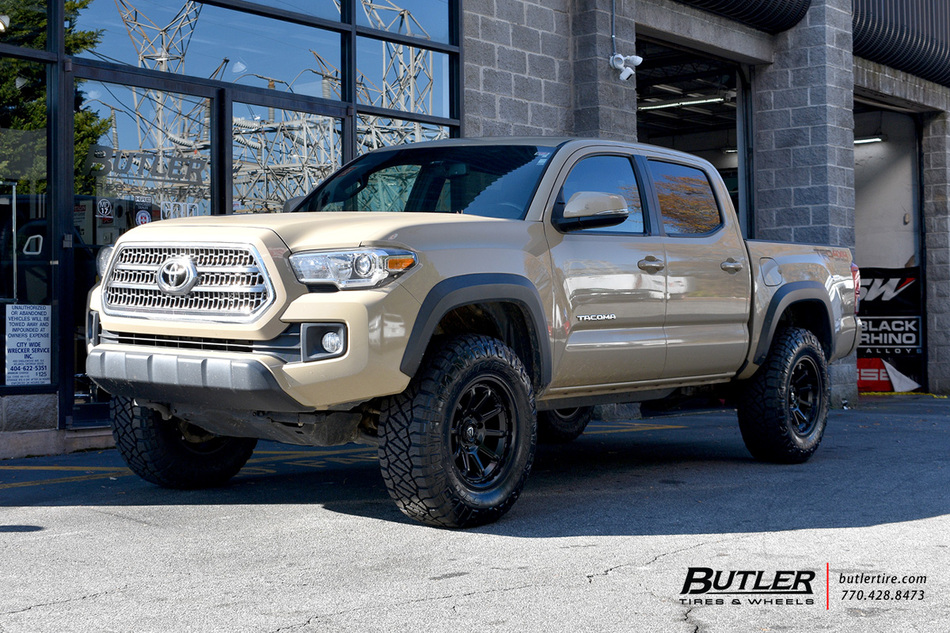 Toyota Tacoma with 17in Fuel Torque Wheels exclusively from Butler ...