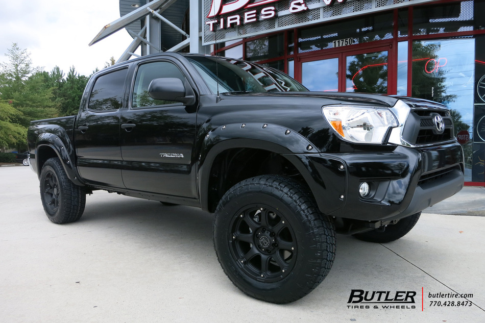 Toyota Tacoma with 18in Black Rhino Glamis Wheels exclusively from ...