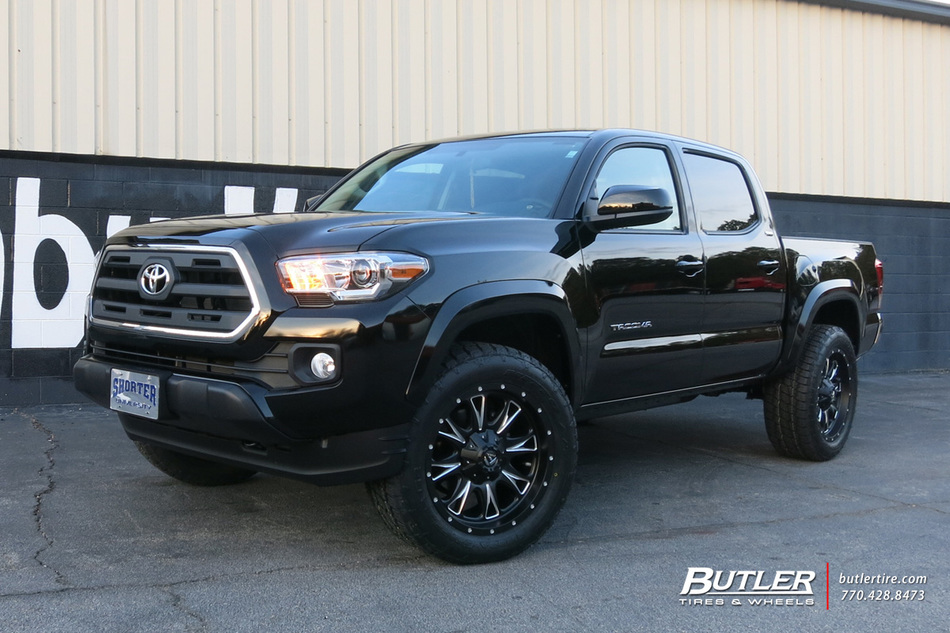 Toyota Tacoma with 20in Fuel Throttle Wheels exclusively from Butler ...