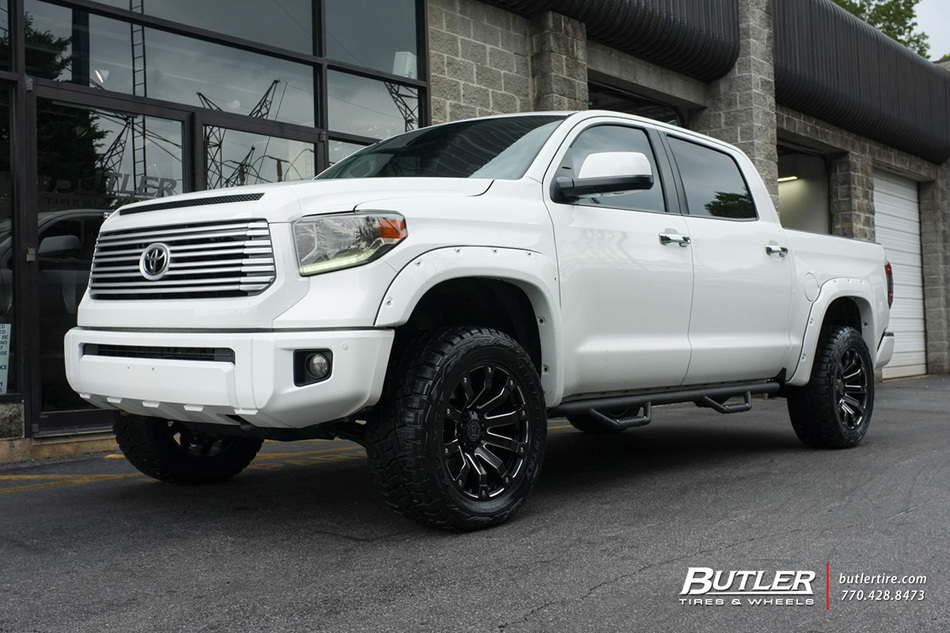 Toyota Tundra with 20in Black Rhino Selkirk Wheels exclusively from ...