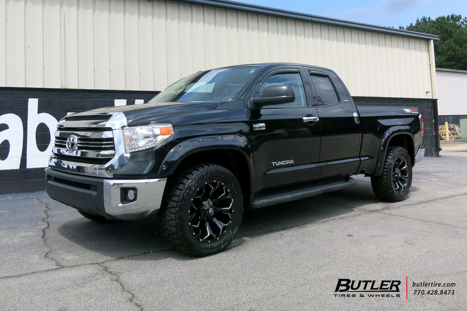 Toyota Tundra with 20in Fuel Assault Wheels exclusively from Butler ...