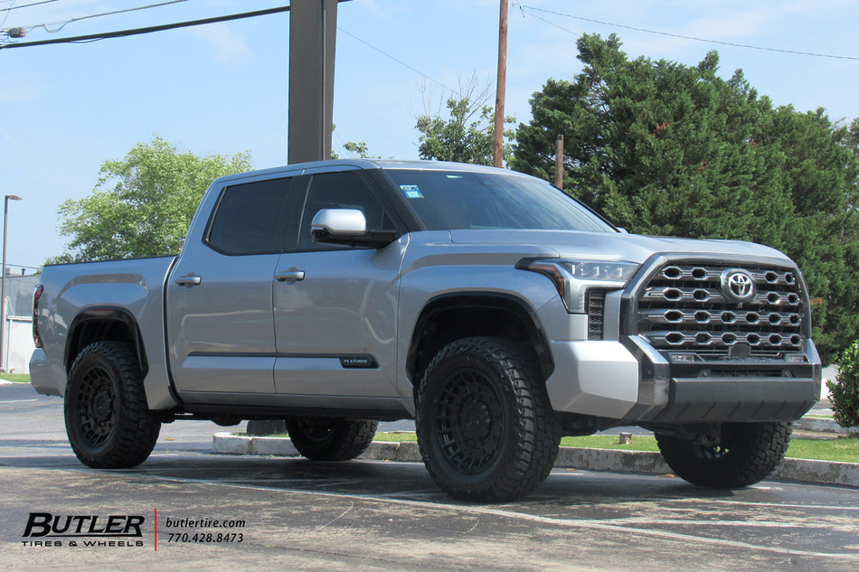 Toyota Tundra with 20in Fuel Malitia Wheels exclusively from Butler ...