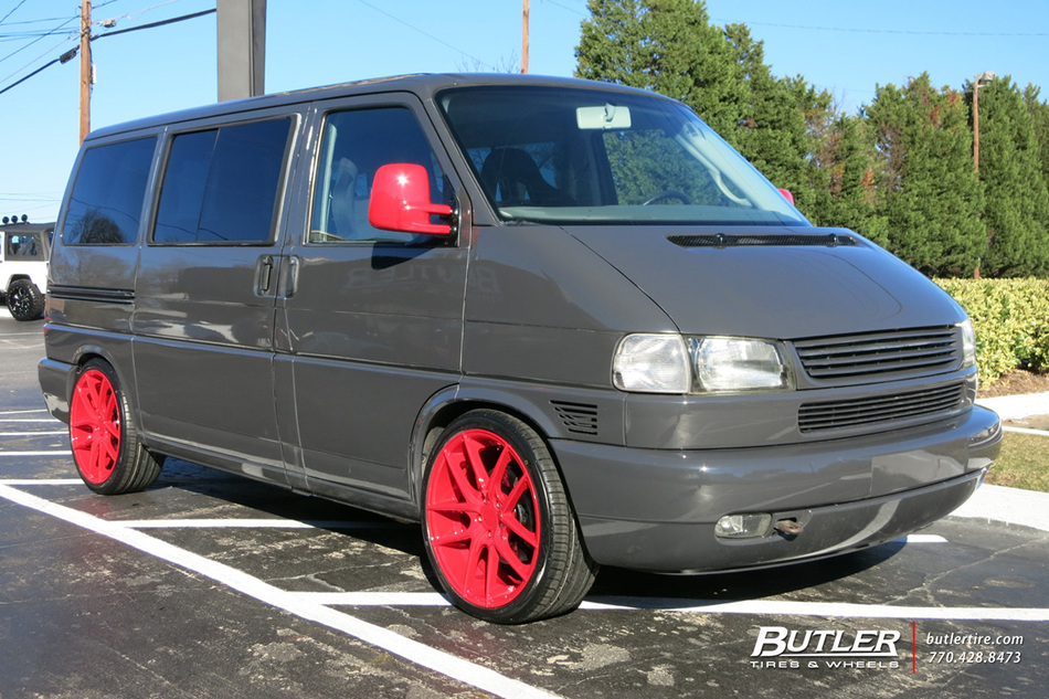 VW Eurovan with 20in Niche Targa Wheels exclusively from Butler Tires ...