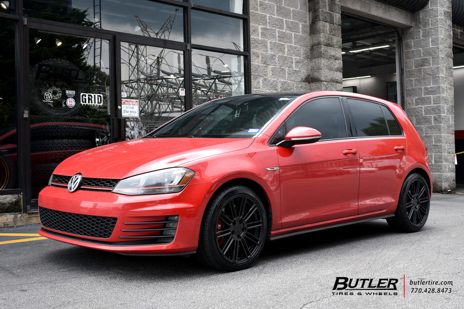 VW GTI with 18in TSW Crowthorne Wheels exclusively from Butler Tires ...