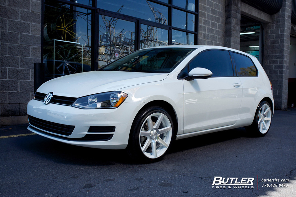 VW Golf with 18in Niche Verona Wheels exclusively from Butler Tires and ...